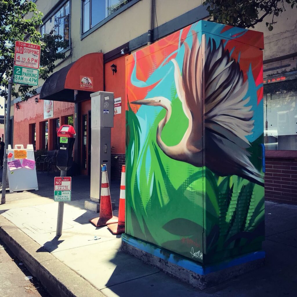 San Rafael Leadership Institute Class Project – Utility Box “Art With a ...