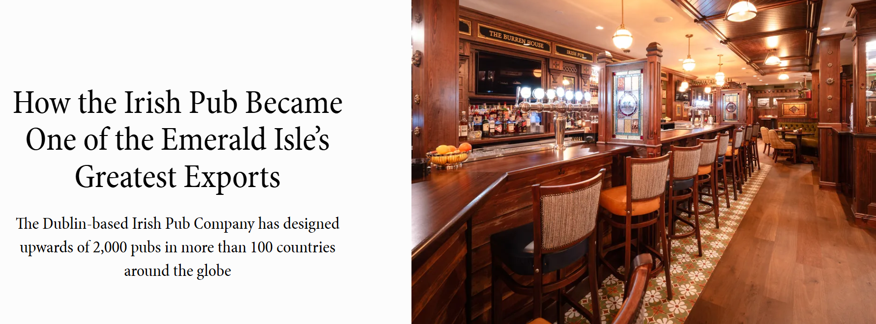 Burren House Featured in Smithsonian Magazine - Downtown San Rafael